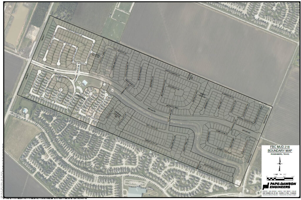 About – Fort Bend County Municipal Utility District No. 218